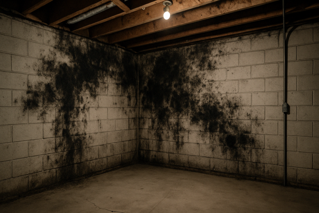 Signs of Hidden Mold in Your Basement